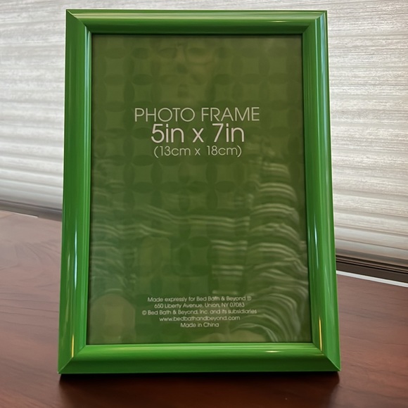 Bed Bath & Beyond | Accents | High Gloss Green Photo Frame | Poshmark